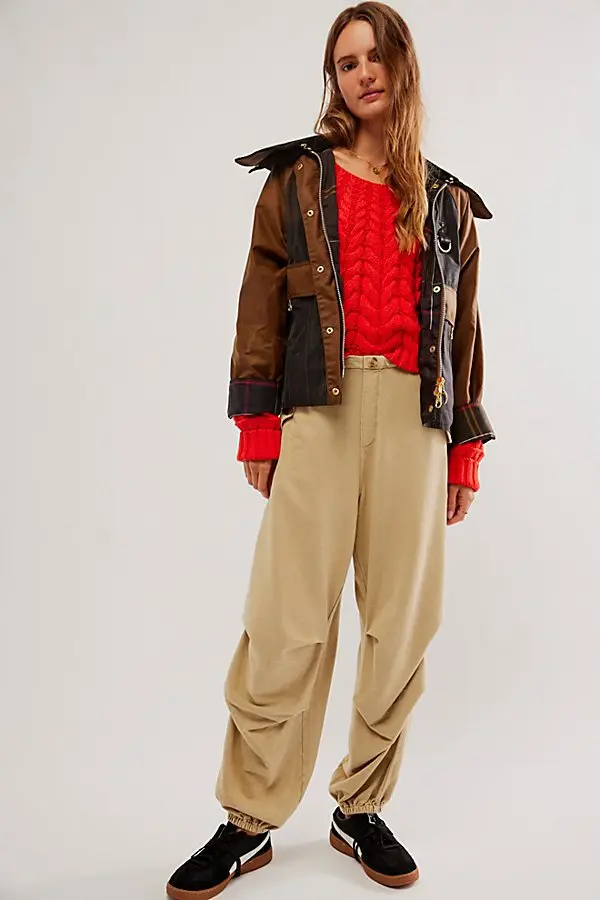 Free People Arlet Parachute Pants By - Bay Bottom | Editorialist
